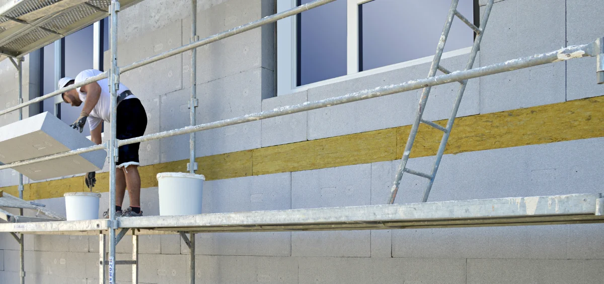 Exterior thermal insulation: our polystyrene panels