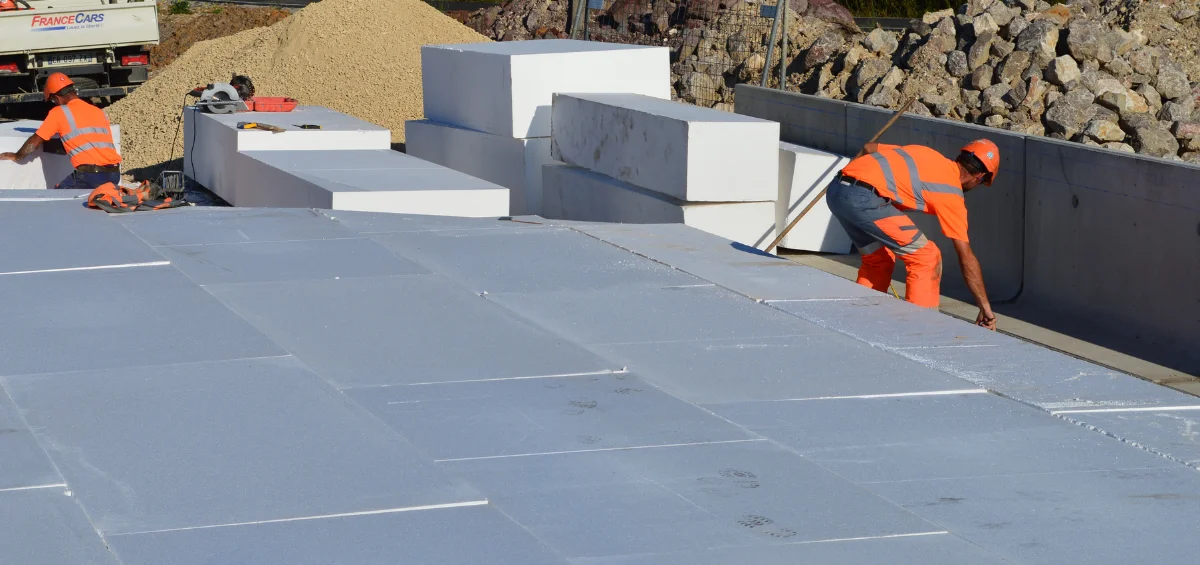 Insulation waterproofing: lightness and reduced mechanical stress