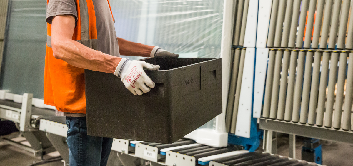 Ergonomic, durable industrial storage bins for your logistics needs